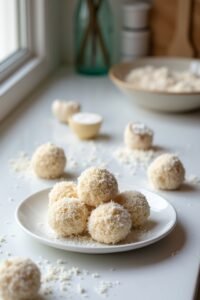 No-Bake Snowball Cookies - easy and delicious! - Pepper Basil